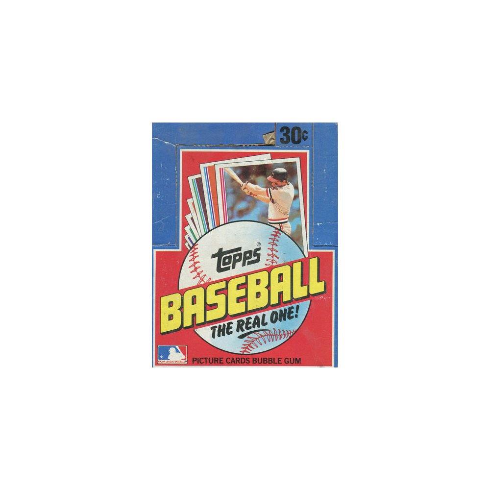 1982 Topps Baseball Wax Box | Steel City Collectibles