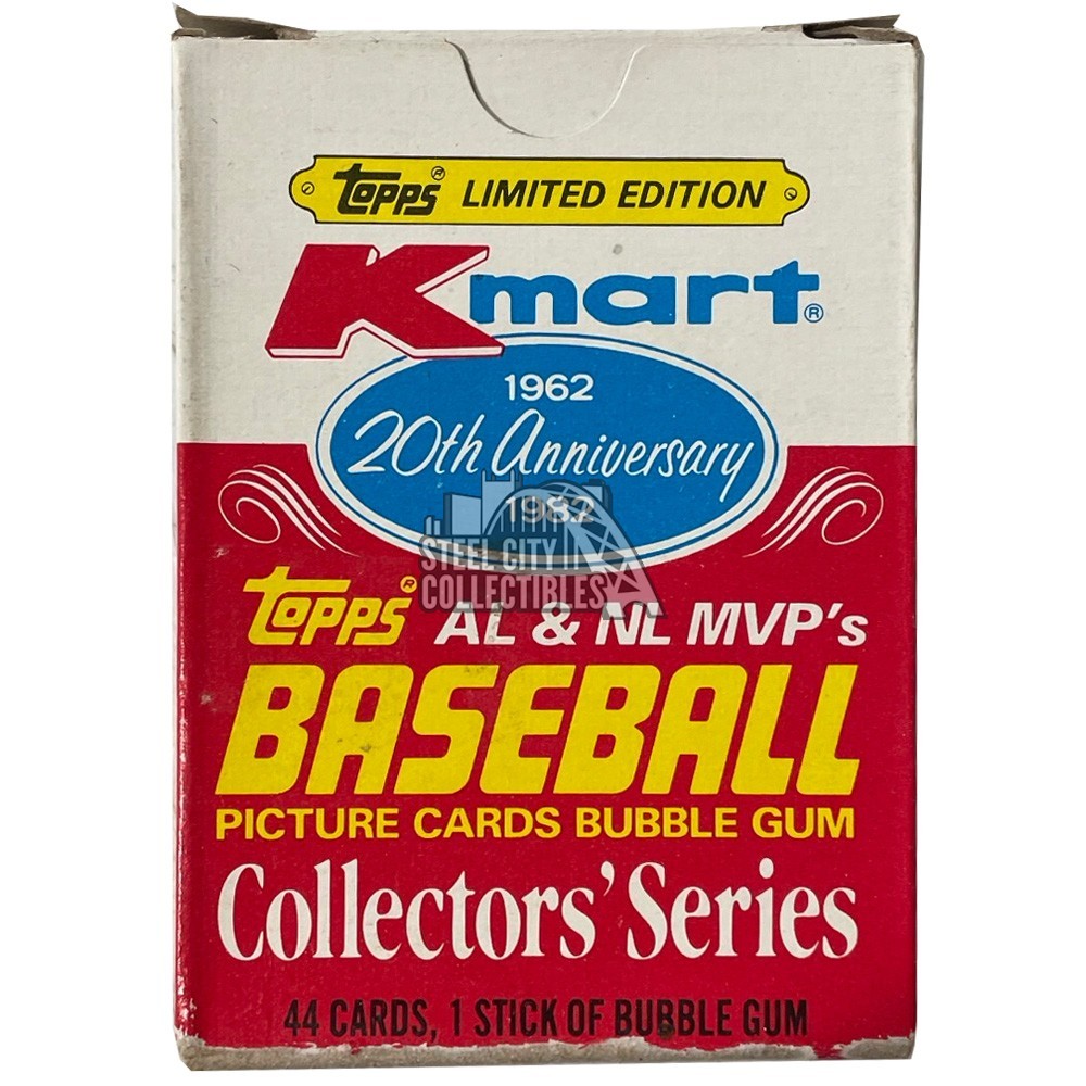 1982 Topps Baseball Kmart 20th Anniversary Al & Nl Mvp's Complete Set