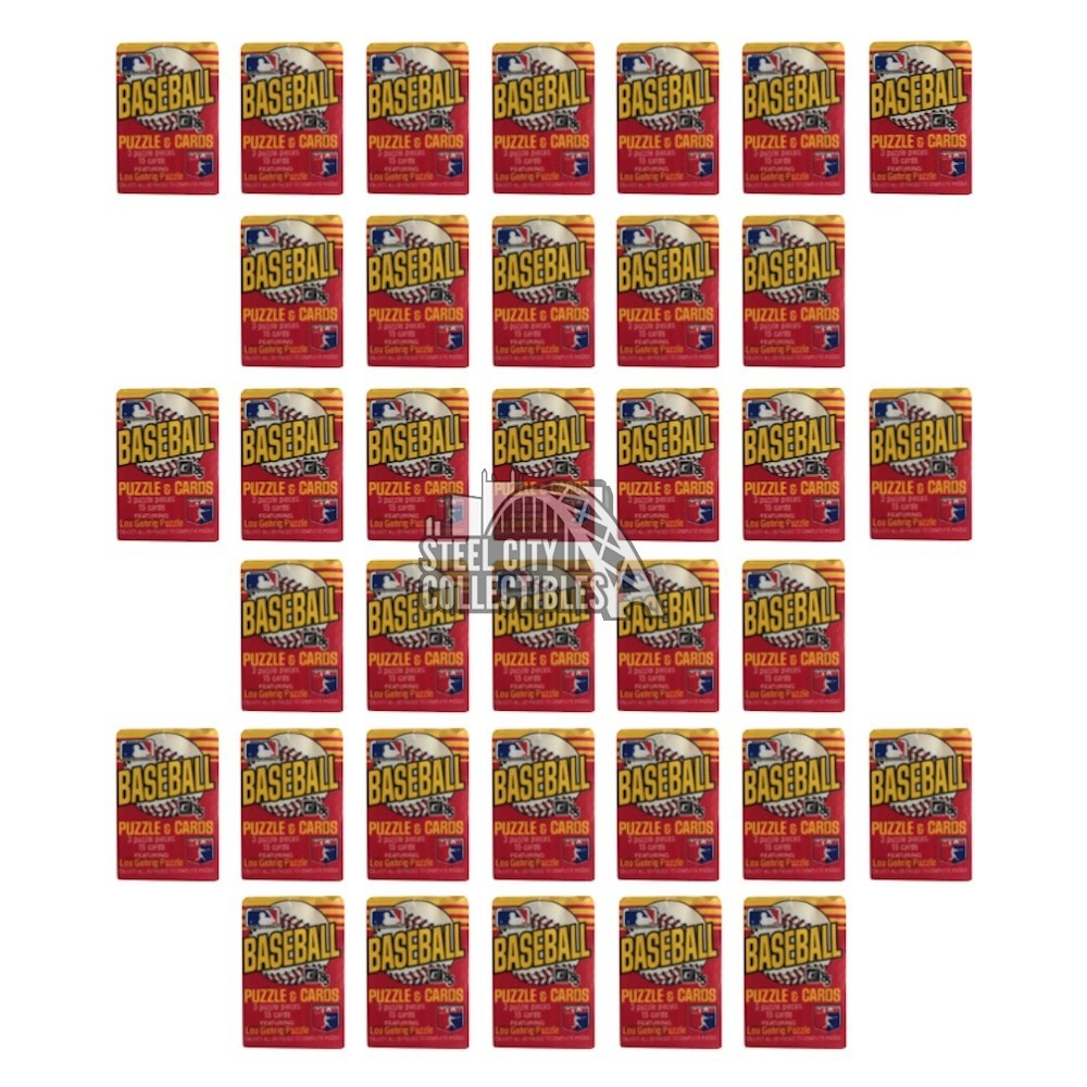 1985 Donruss Baseball Wax 36-pack Lot | Steel City Collectibles