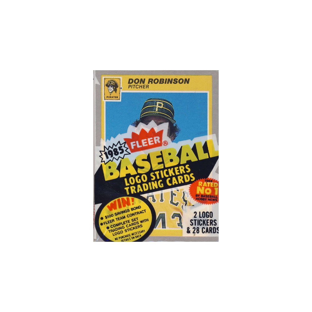 1985 Fleer Cello Baseball Pack | Steel City Collectibles