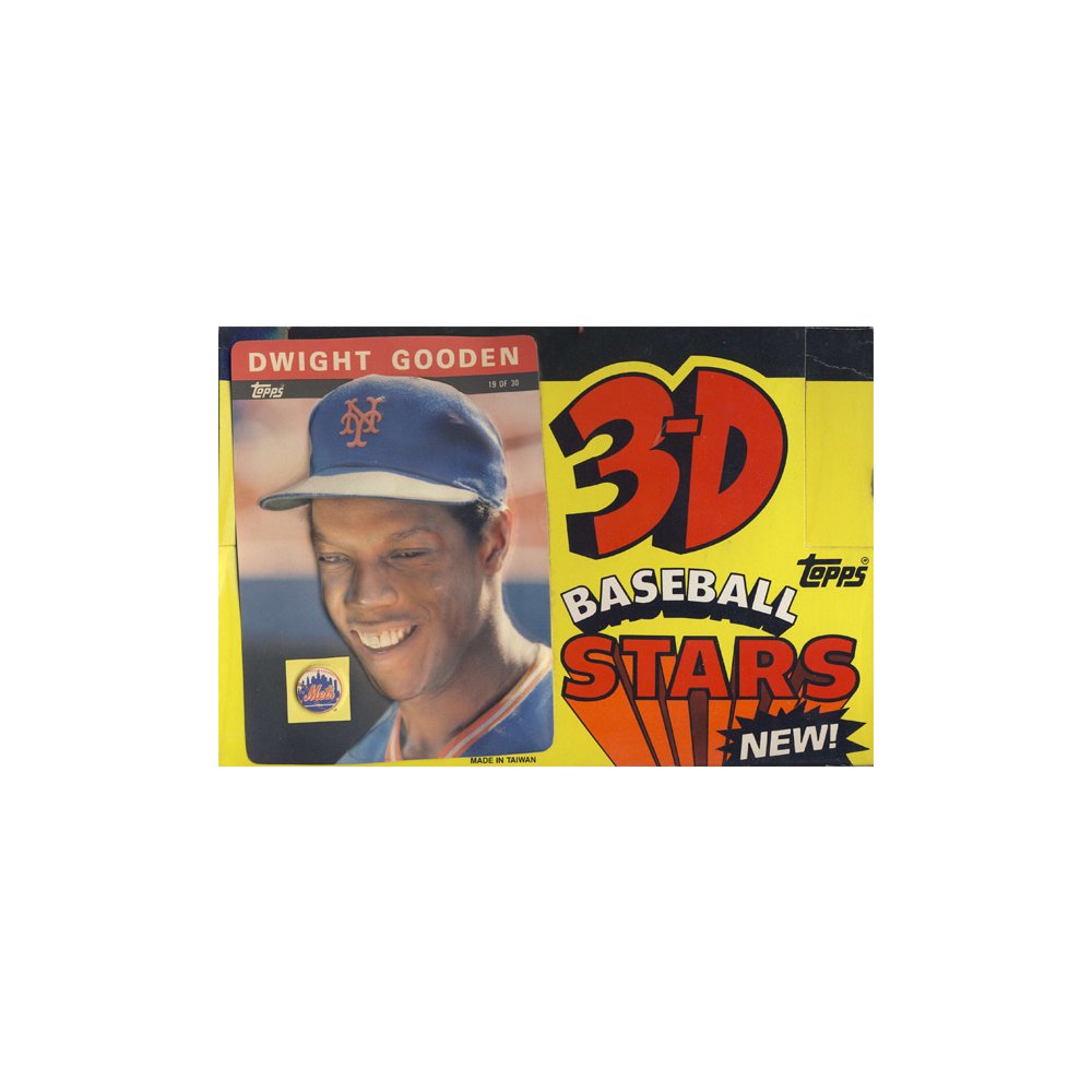 1985 Topps 3-D Baseball Wax Box | Steel City Collectibles