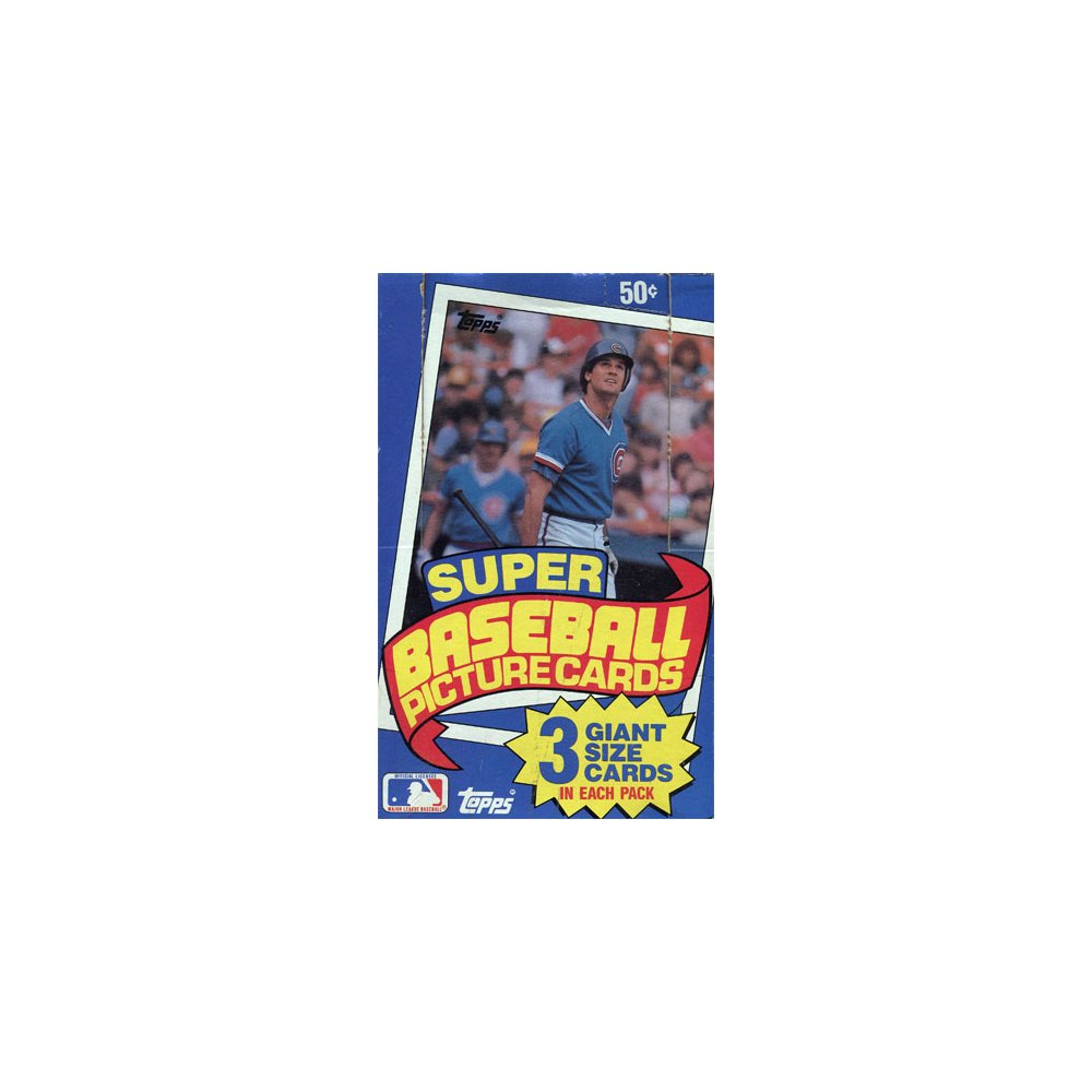 1985 Topps Super 24ct Baseball Box | Steel City Collectibles