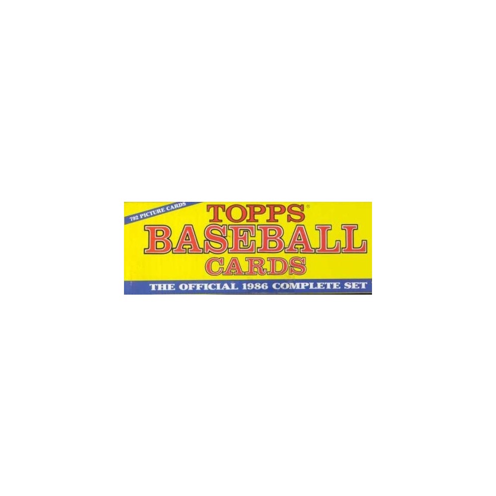 1986 Topps Baseball Factory Set (Christmas Version) | Steel City ...