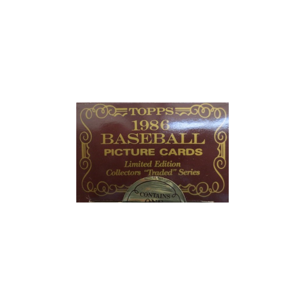 1986 Topps Traded Tiffany Baseball Factory Set | Steel City Collectibles