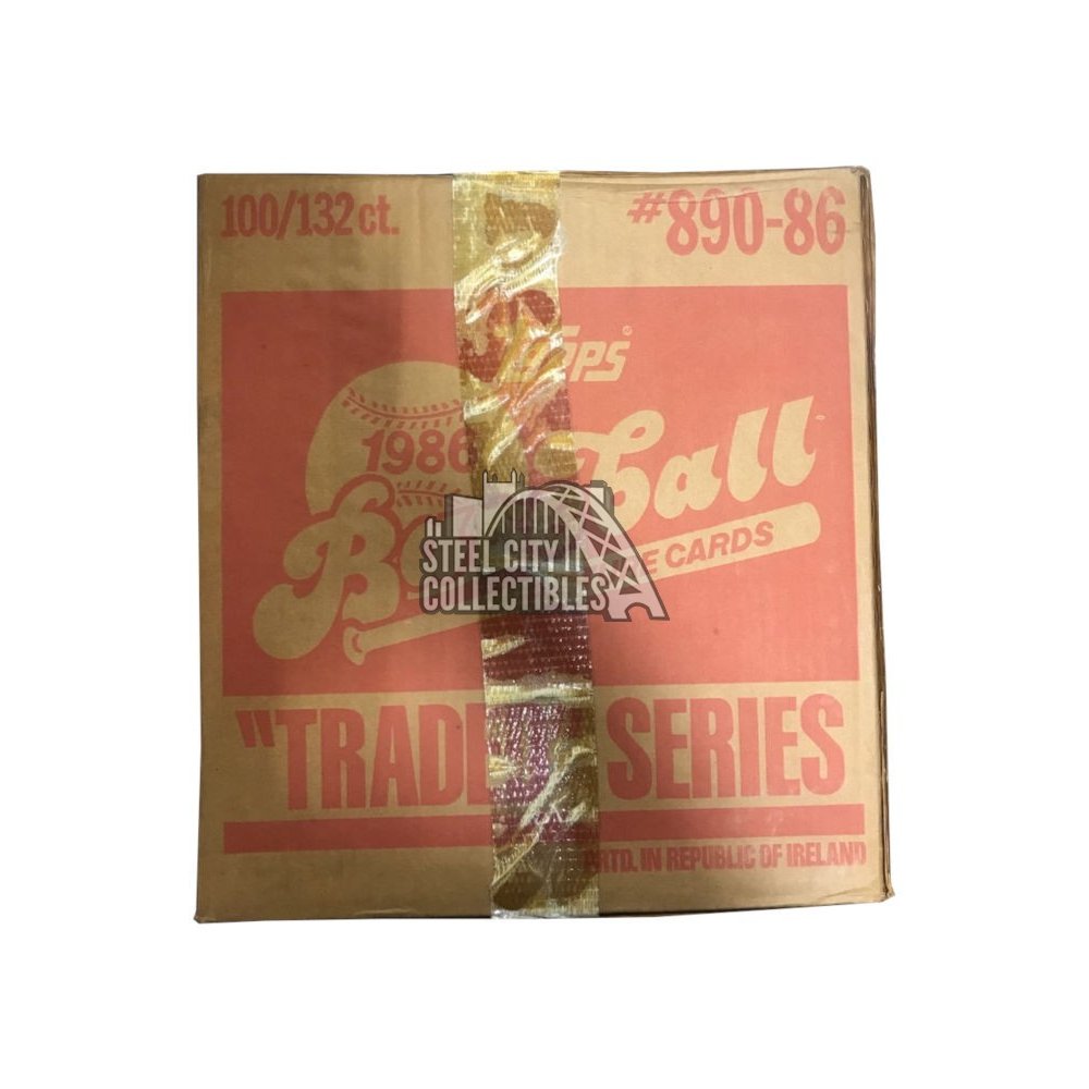 1986 Topps Traded Baseball 100-Set Case | Steel City Collectibles