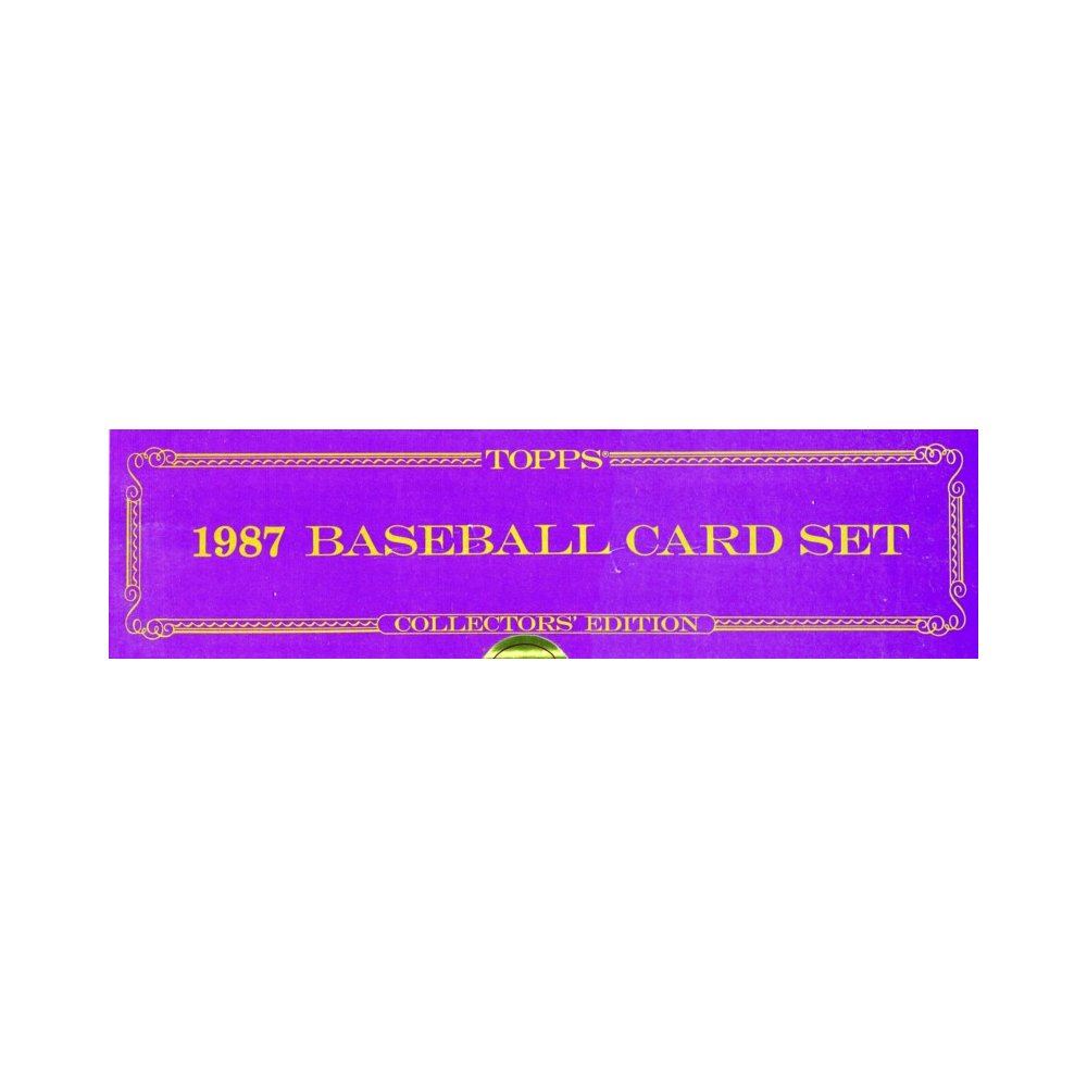 1987 Topps Tiffany Baseball Factory Set | Steel City Collectibles