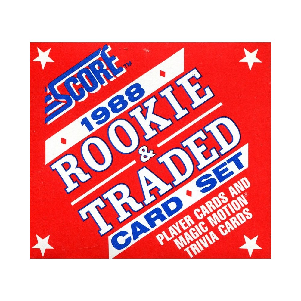 1988 Score Rookie & Traded Baseball Factory Set | Steel City Collectibles