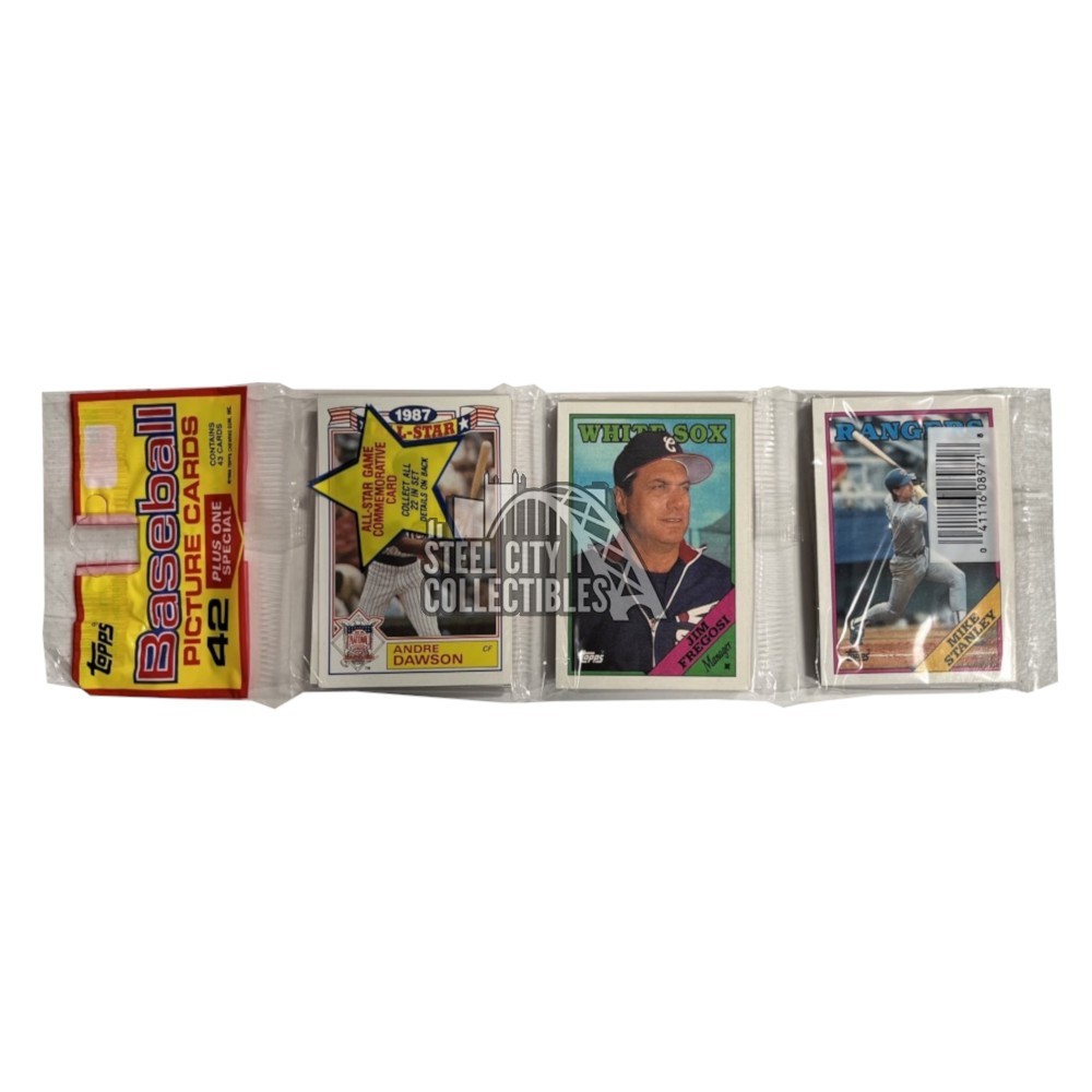 1988 Topps Baseball Rack Pack | Steel City Collectibles
