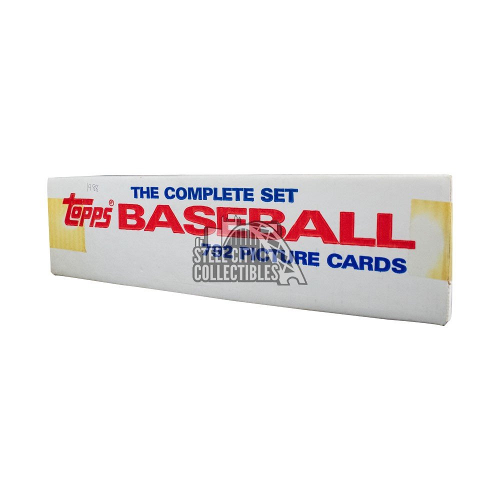 1988 Topps Baseball Factory Set Red/White/Blue Box | Steel City ...