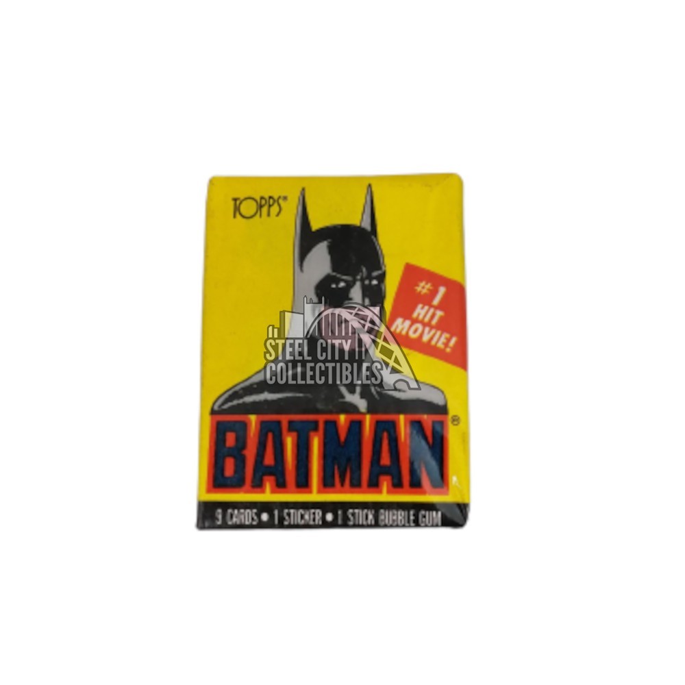 1989 Topps Batman Movie Series 1 Pack | Steel City Collectibles