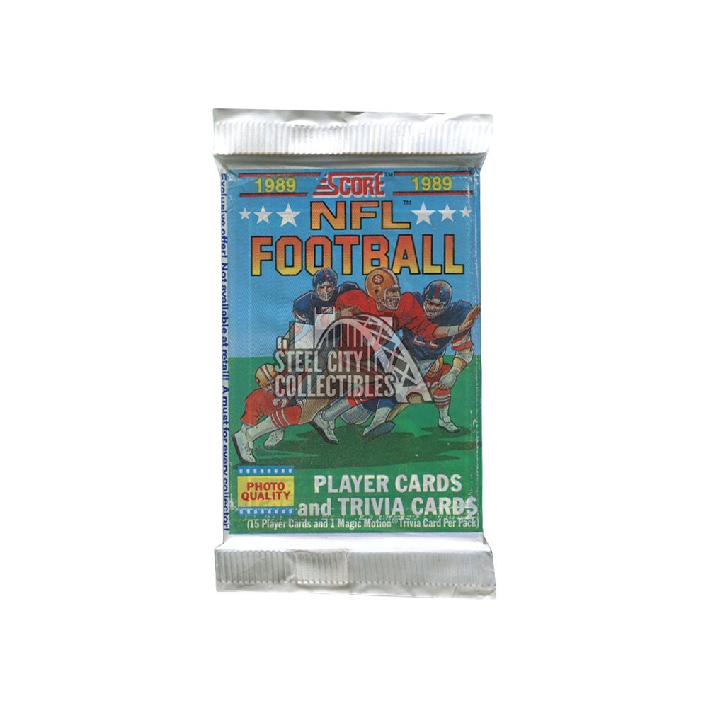 1989 Score Football Pack | Steel City Collectibles