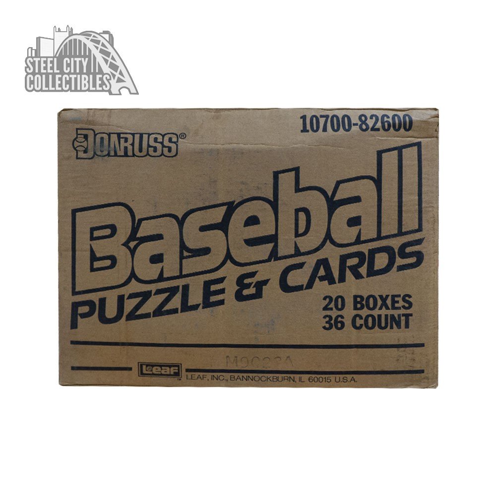 1989 Donruss Baseball Wax 20-box Case | Steel City Collectibles