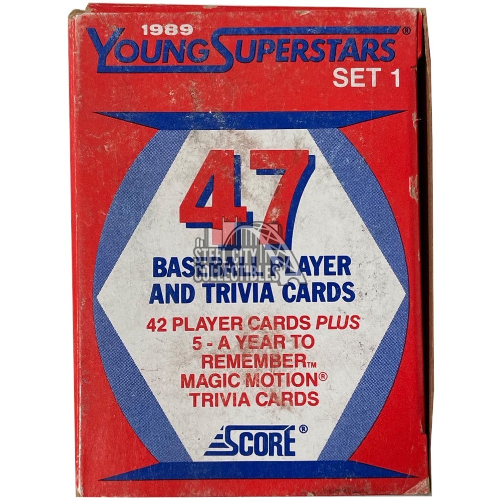 1989 Score Baseball Young Superstars Set 1 | Steel City Collectibles