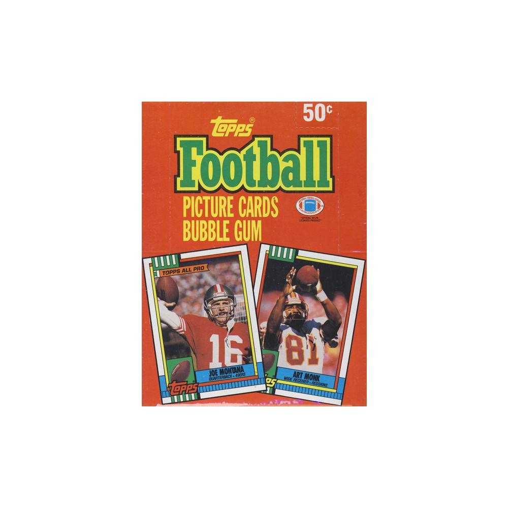 1990 Topps Football Wax Box | Steel City Collectibles