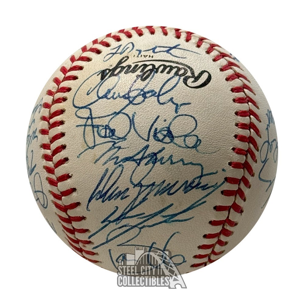 1990 National League All Star Autographed Team Signed Official Baseball ...