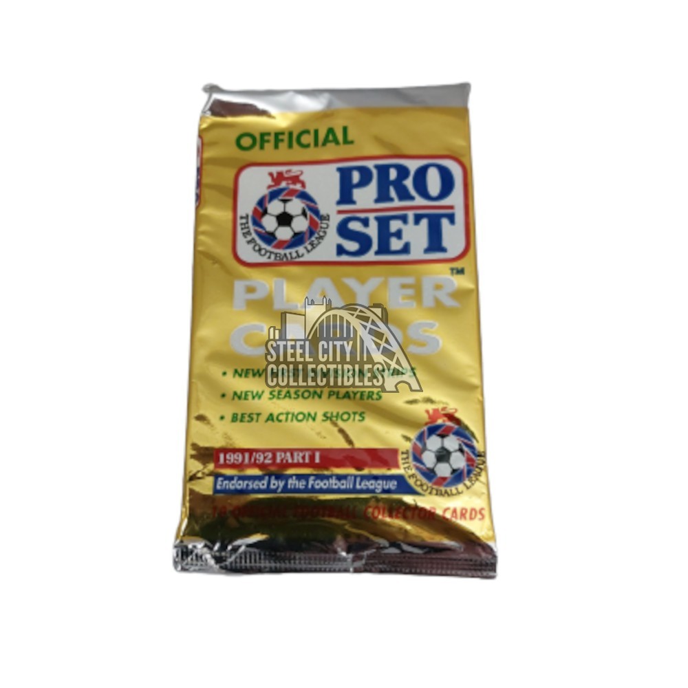 1991-92 Pro Set Part 1 Soccer Pack | Steel City Collectibles