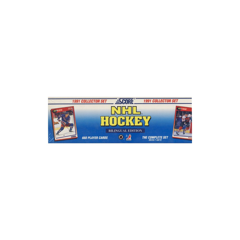 1991-92 Score Hockey Factory Set Bilingual Edition | Steel City Collectibles