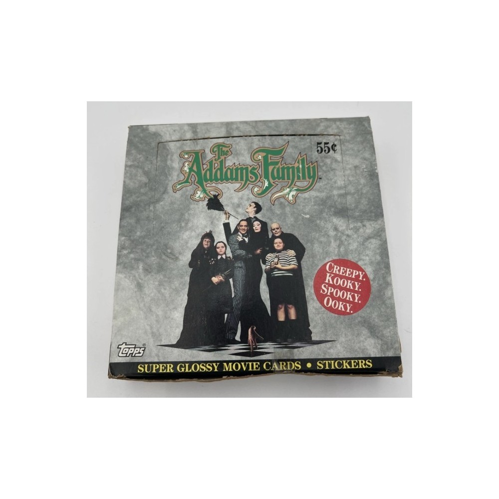 1991 Topps Addams Family Trading Card Box | Steel City Collectibles