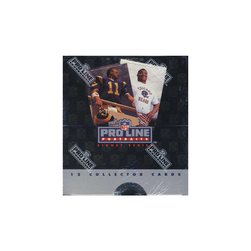 1991 Pro Line Portraits Football Wax Box | Steel City Collectibles