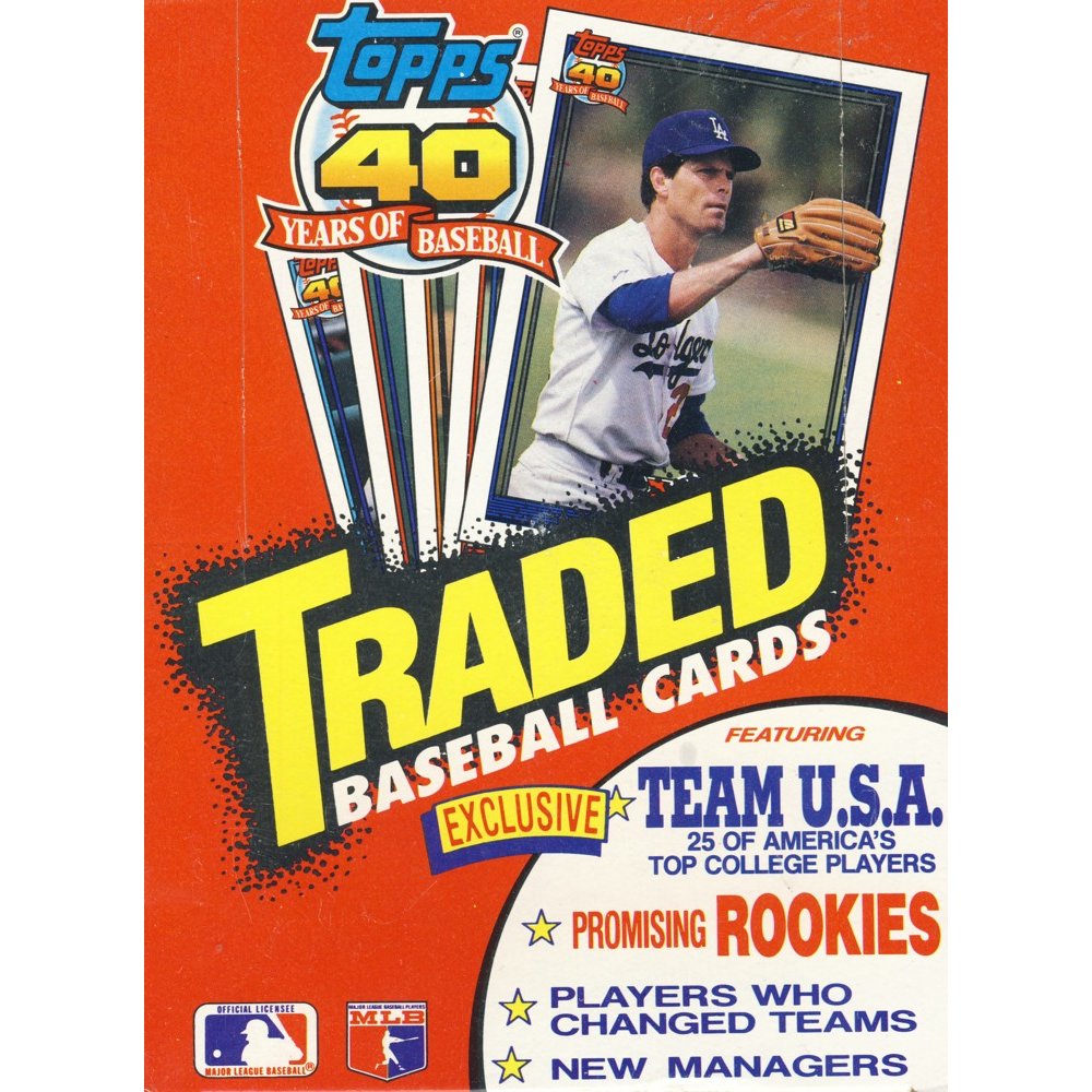 1991 Topps Traded Baseball 36ct Box | Steel City Collectibles