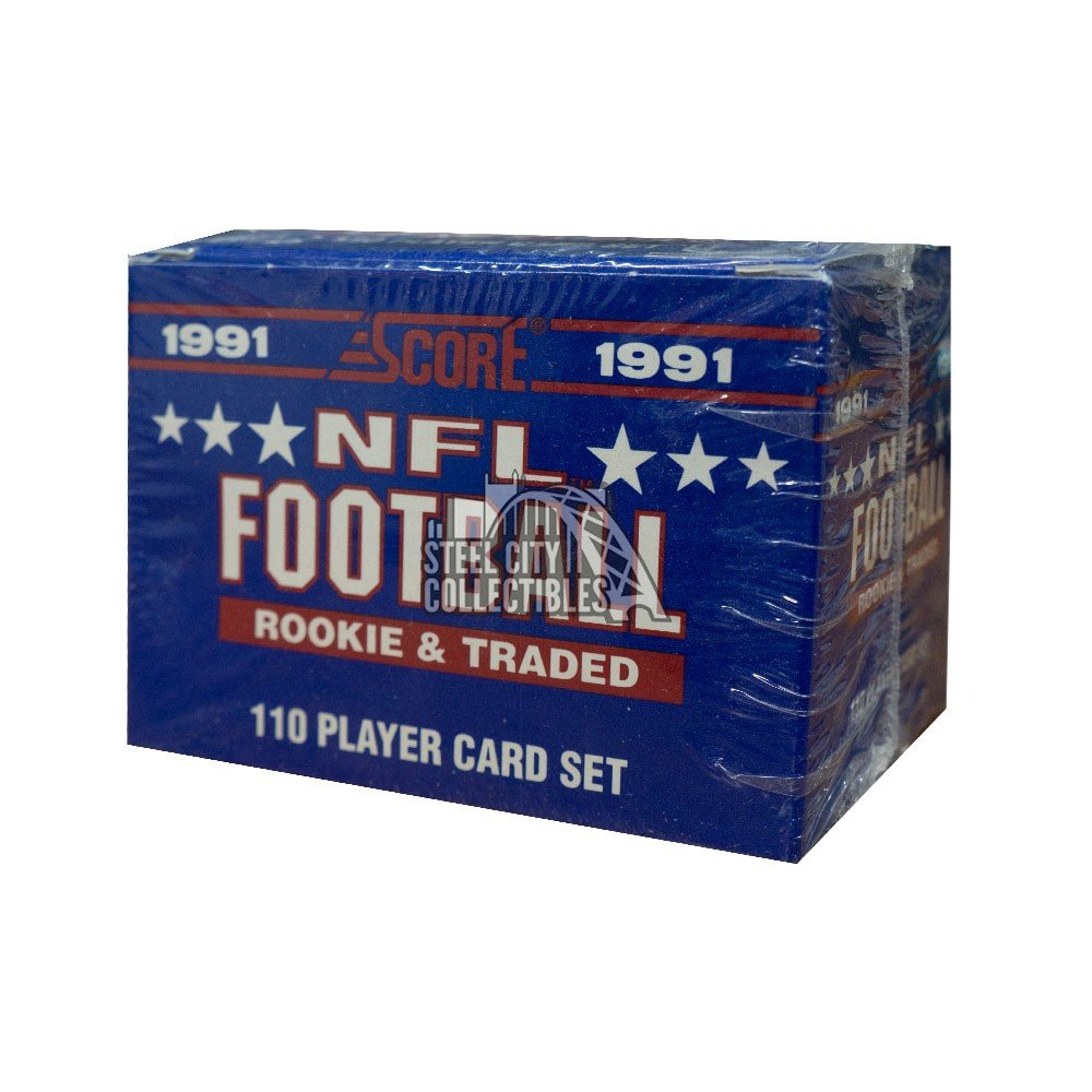 1991 Score Football Rookie & Traded Factory Set | Steel City Collectibles