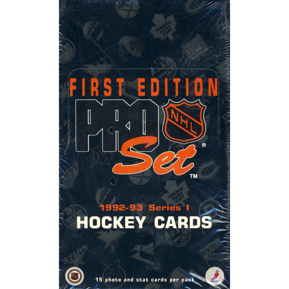 1992-93 Pro Set Series 1 Hockey Box | Steel City Collectibles