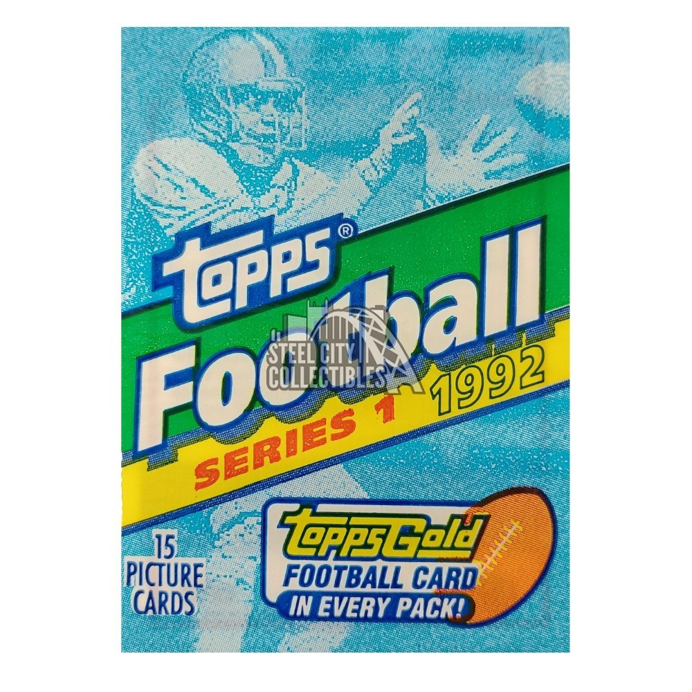 1992 Topps Football Series 1 Pack | Steel City Collectibles