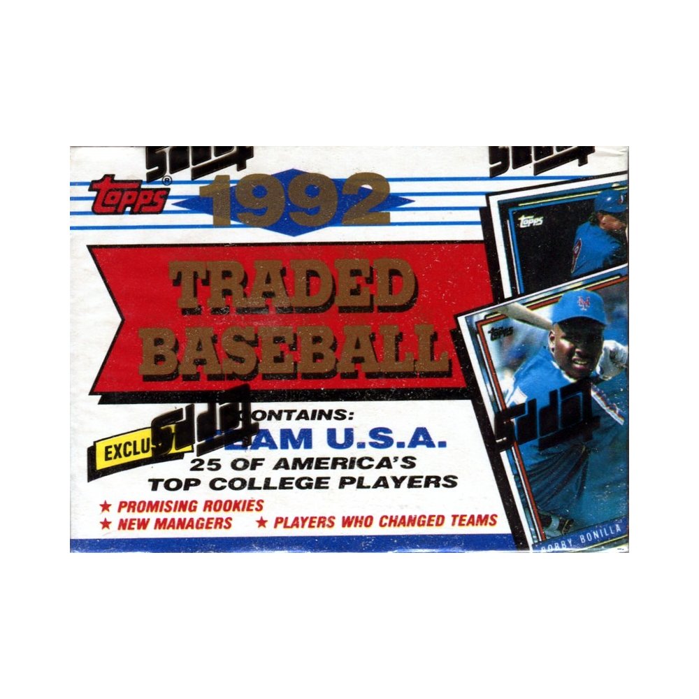 1992 Topps Traded & Rookies Baseball Factory Set | Steel City Collectibles