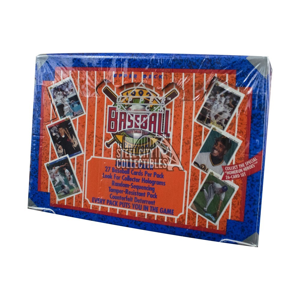 1992 Upper Deck Low Series Baseball Jumbo Box | Steel City Collectibles
