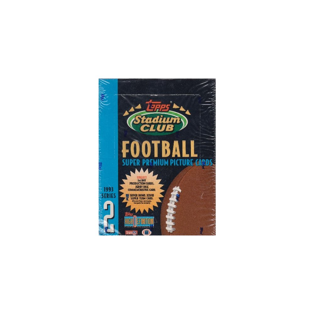 1993 Topps Stadium Club Series 2 Football Box | Steel City Collectibles