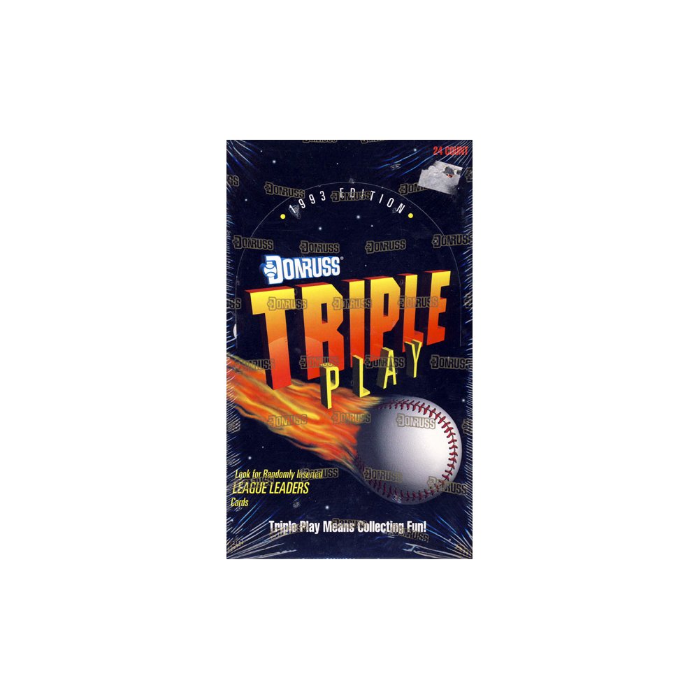 1993 Donruss Triple Play Baseball 24-pack Box | Steel City Collectibles