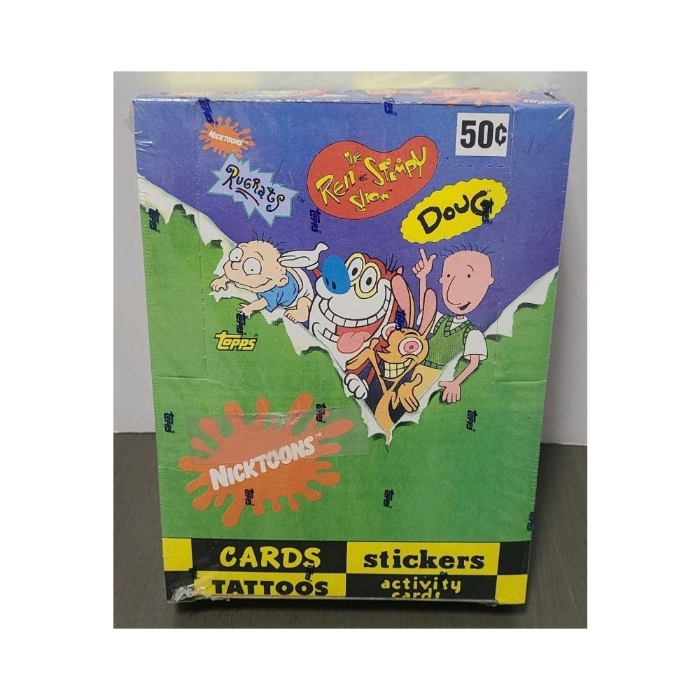 1993 Topps Nicktoon Trading Card Box | Steel City Collectibles