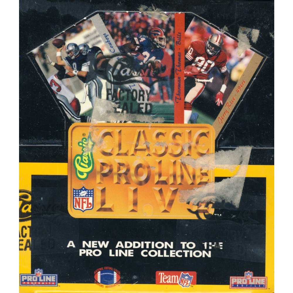 1993 Pro Line Live Football Box | Steel City Collectibles
