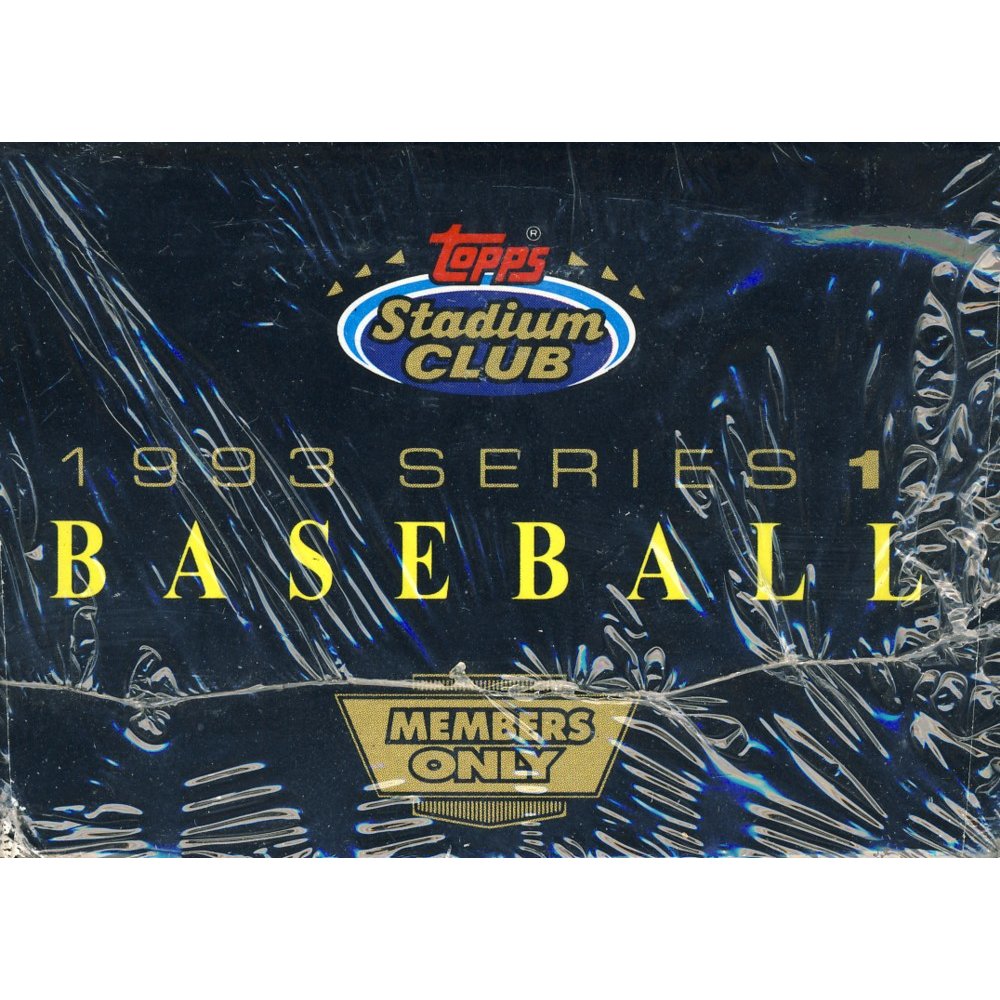 1993 Topps Stadium Club Series 1 Baseball Members Only Factory Set | Steel City Collectibles