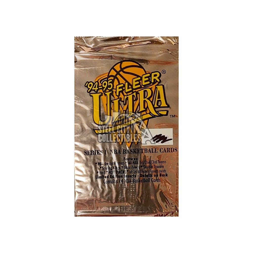 1994-95 Fleer Ultra Series 1 Basketball Hobby Pack | Steel City ...