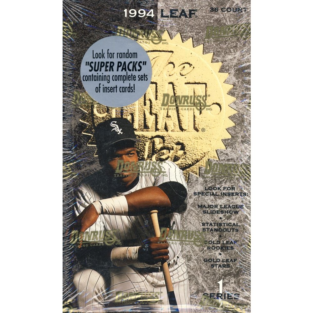 1994 Leaf Series 1 Baseball 36ct Box | Steel City Collectibles