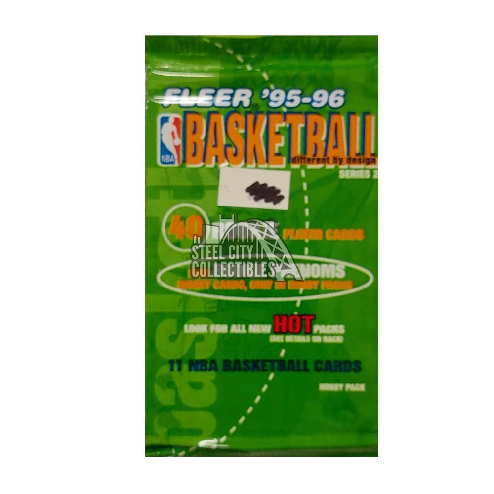 1995-96 Fleer Series 2 Basketball Hobby Pack | Steel City Collectibles