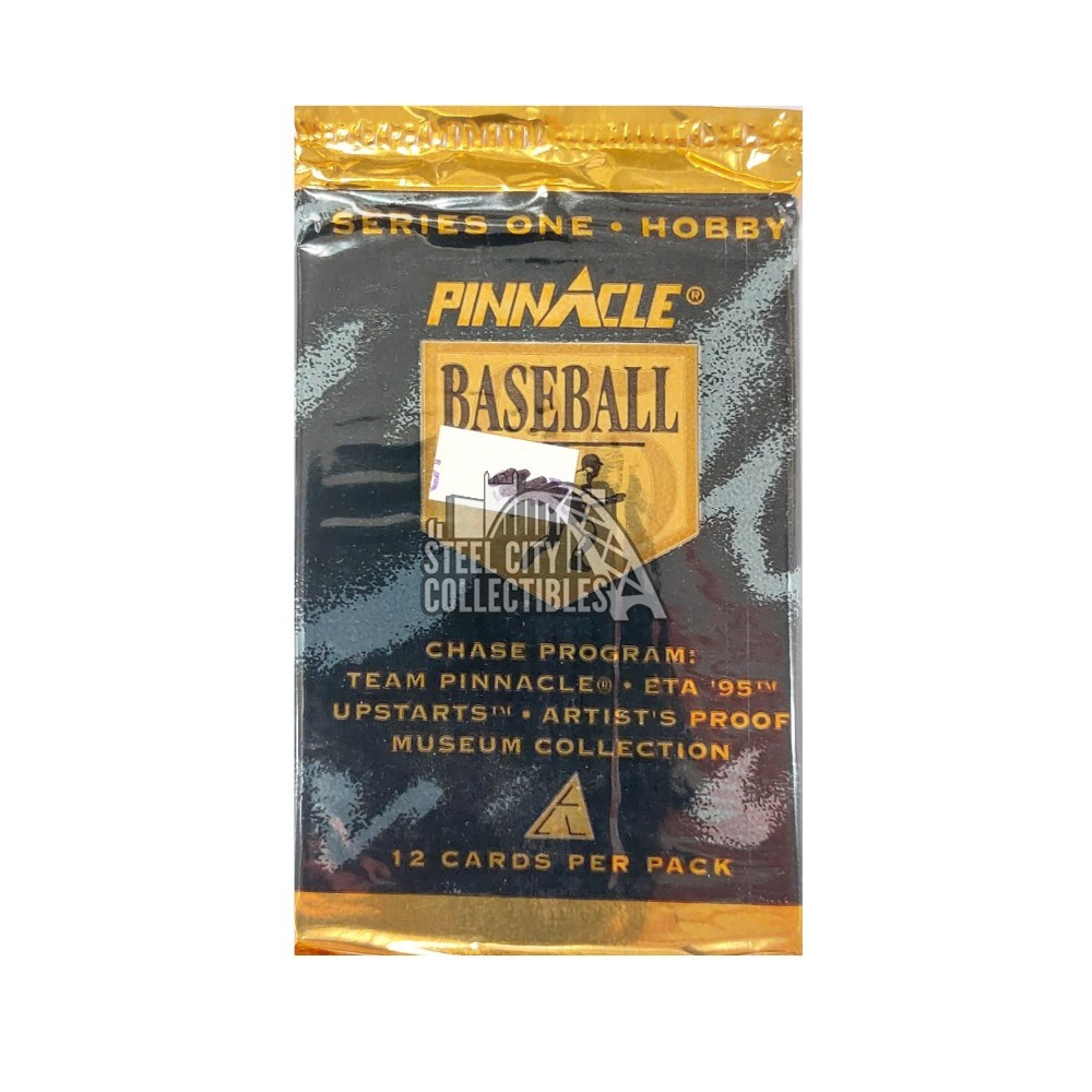 1995 Pinnacle Series 1 Baseball Hobby Pack | Steel City Collectibles
