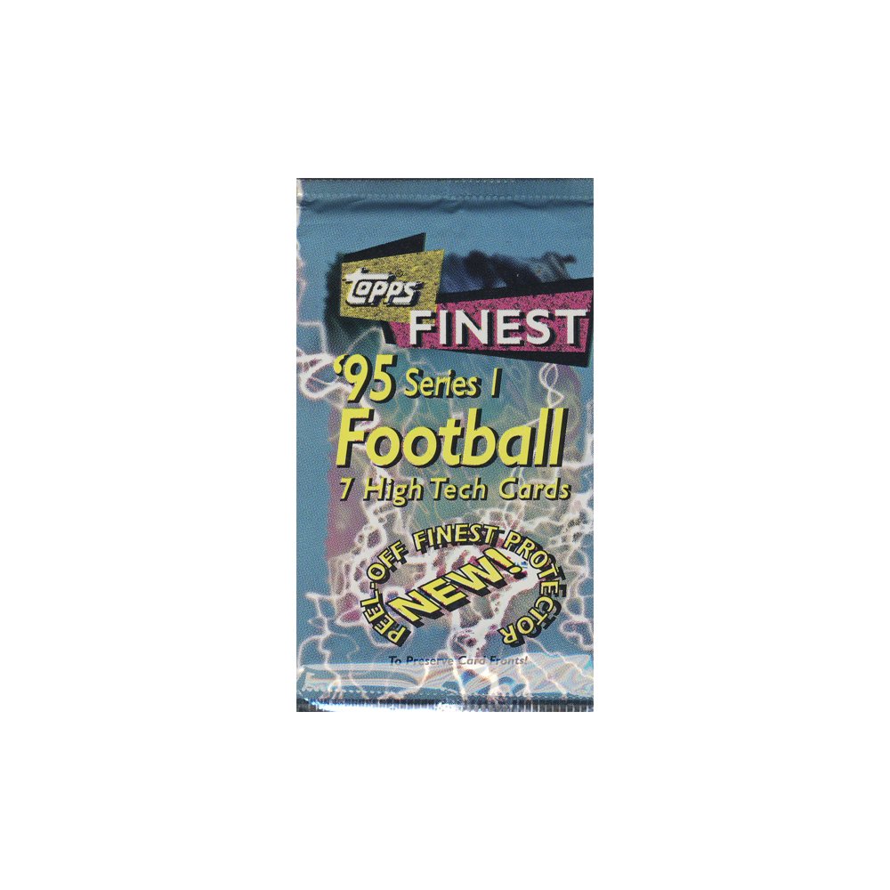 1995 Topps Finest Series 1 Football Hobby Pack | Steel City Collectibles