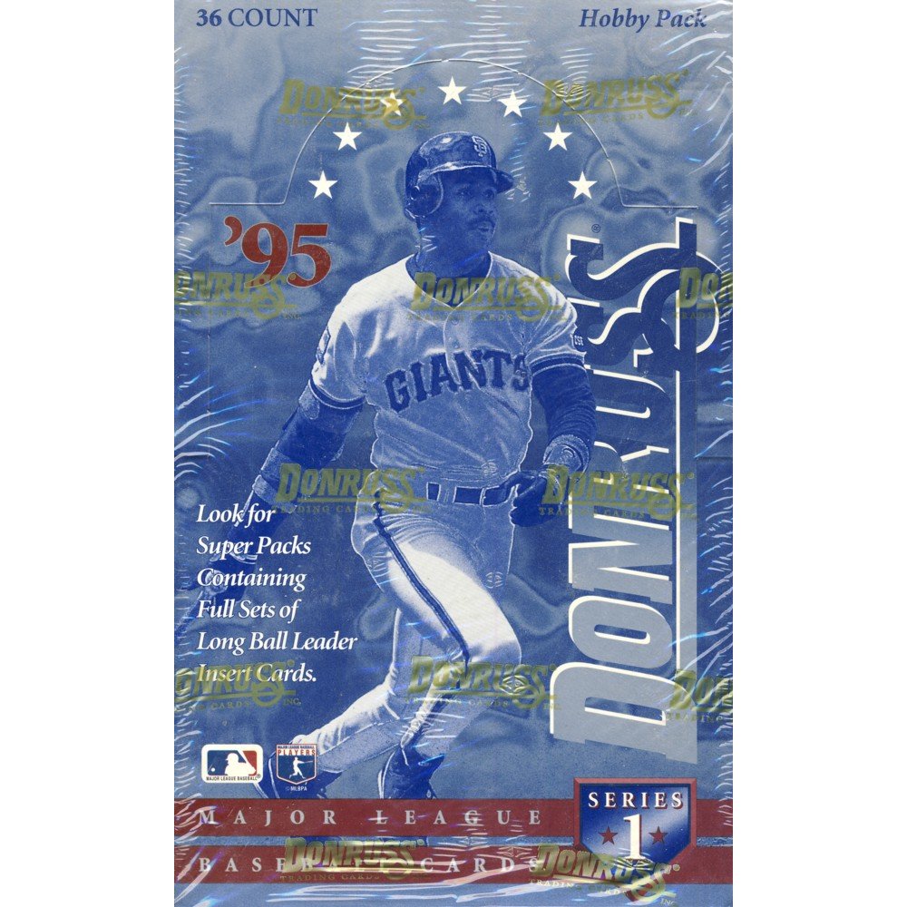 1995 Donruss Series 1 Baseball Hobby Box | Steel City Collectibles