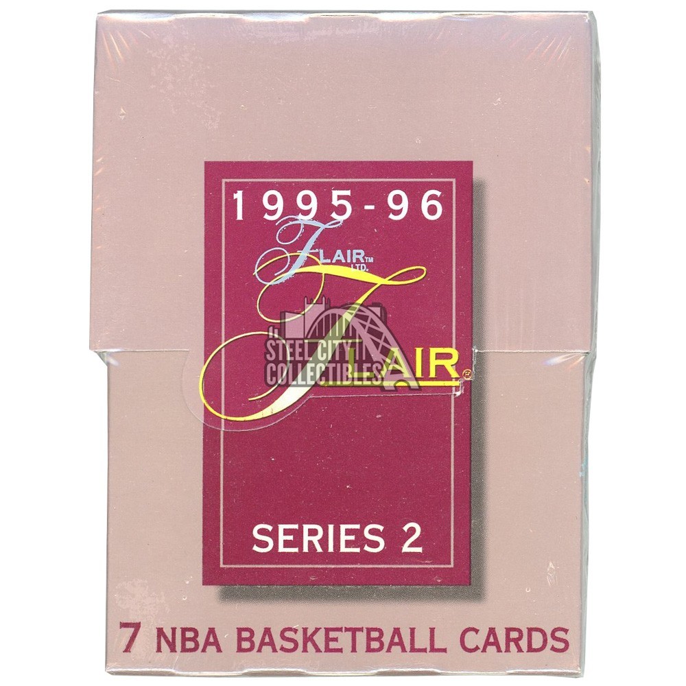 1995-96 Fleer Flair Series 2 Basketball Pack | Steel City Collectibles