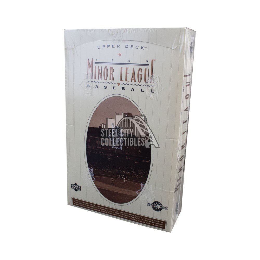 1995 Upper Deck Minor League Baseball Hobby Box | Steel City Collectibles