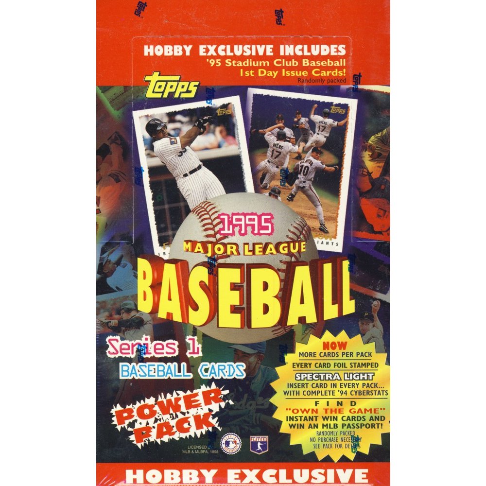 1995 Topps Series 1 Baseball Hobby Box | Steel City Collectibles