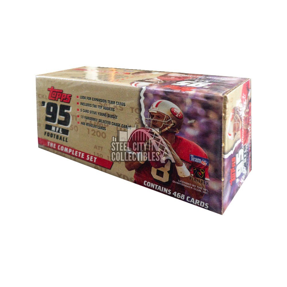 1995 Topps Football Factory Set | Steel City Collectibles