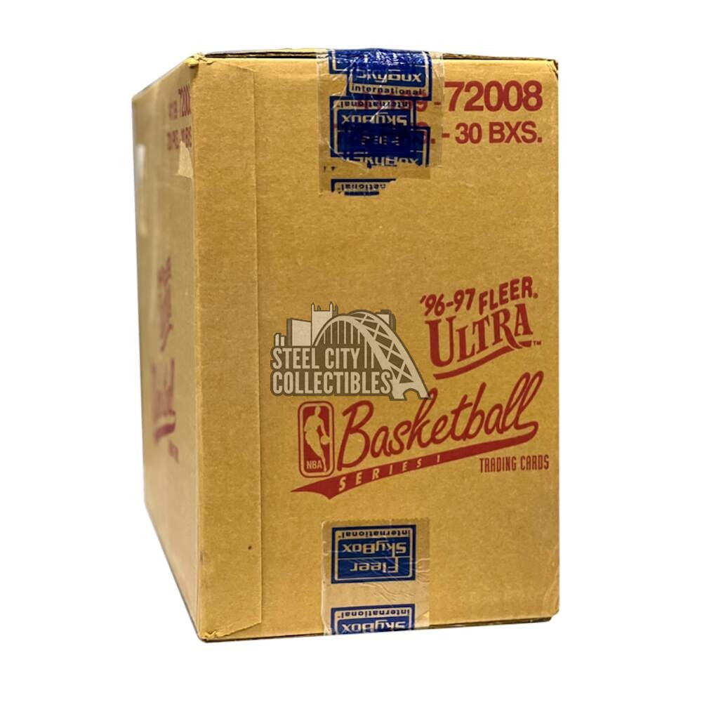1996-97 Fleer Ultra Series 1 Basketball Hobby 30-Box Case | Steel City Collectibles