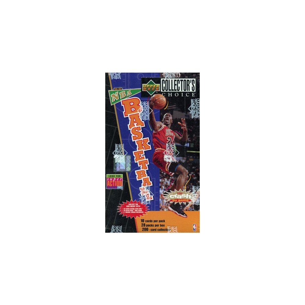 1996 97 Upper Deck Collectors Choice Series 2 Basketball 28 Pack Box