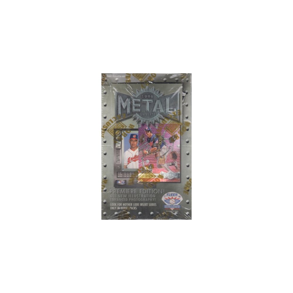 1996 Fleer Skybox Metal Baseball Hobby Box | Steel City Collectibles
