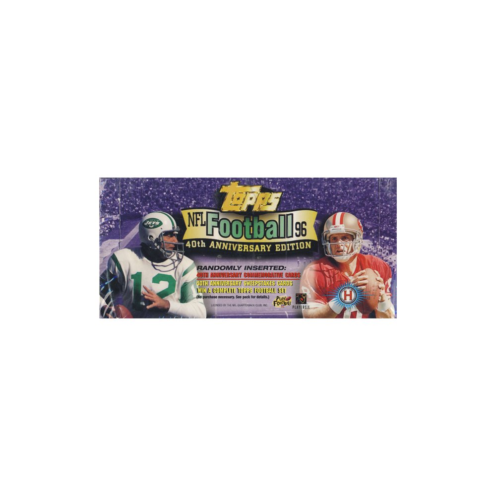 1996 Topps Football Hobby Jumbo Box | Steel City Collectibles