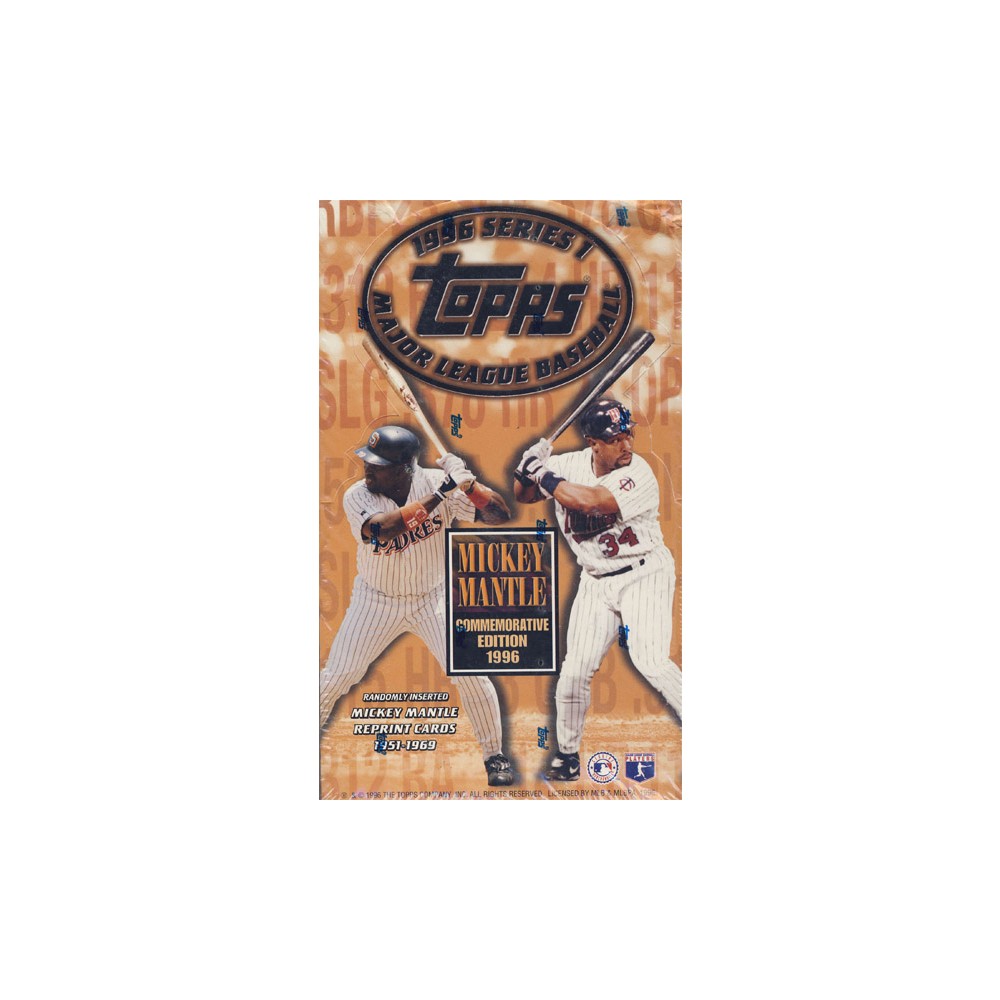1996 Topps Series 1 Baseball 36-Pack Box | Steel City Collectibles