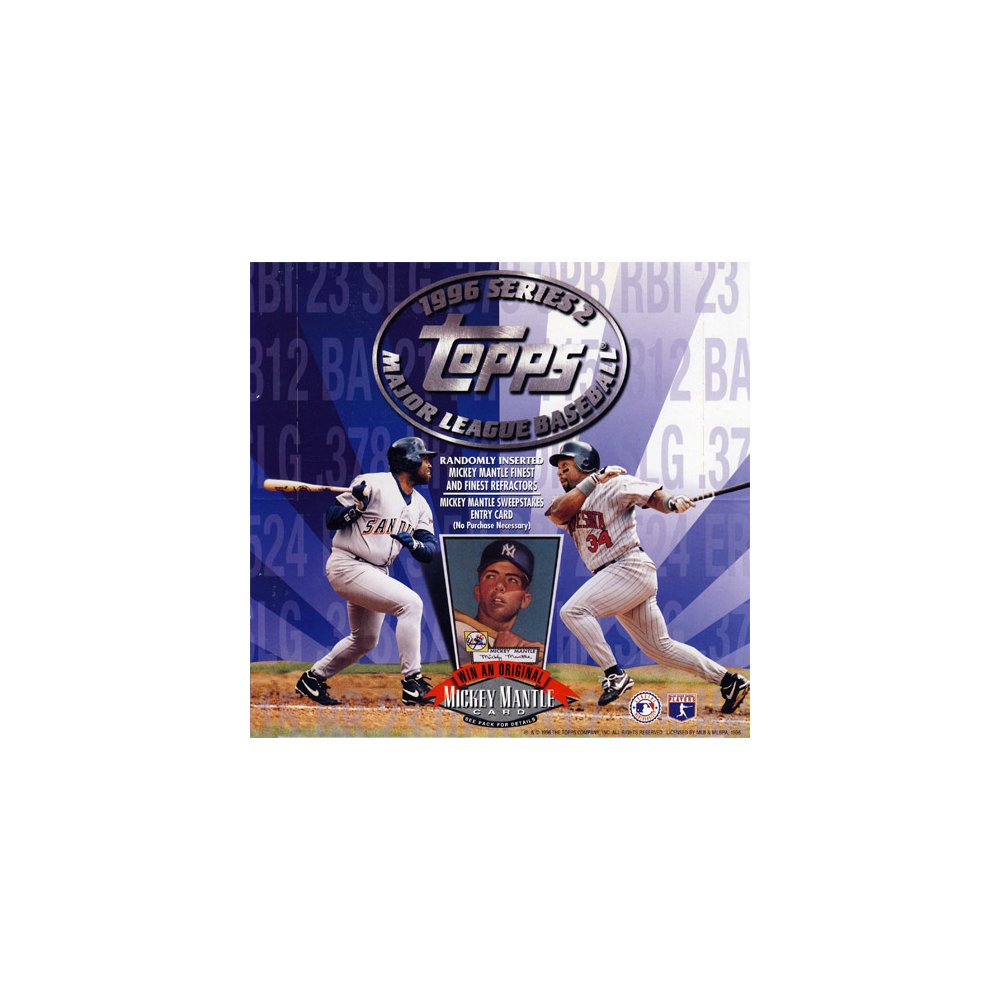1996 Topps Series 2 Baseball 24-Pack Cello Box | Steel City Collectibles